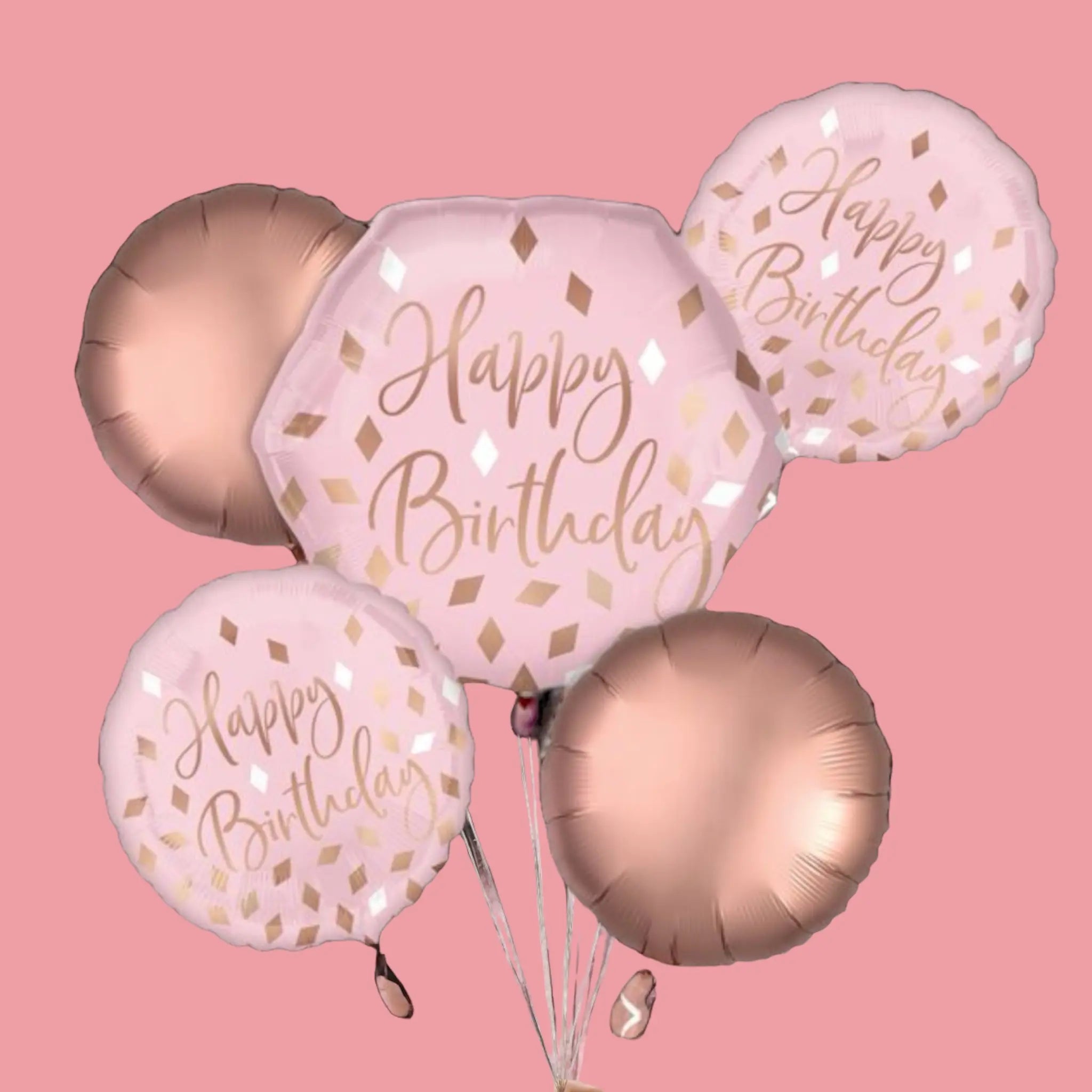 Helium Balloons Bouquet delivery same day to Dallas area – Coko Berry